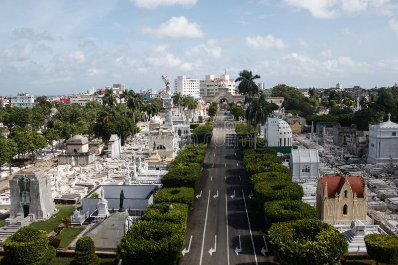 The Colon Cementery in Havana Stock Photo - Image of colon, tourism ...