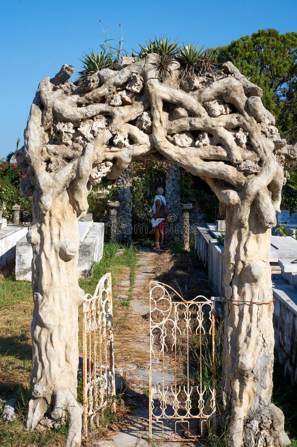Colon Cemetery Havana. National Monument of Cuba Editorial Photography ...
