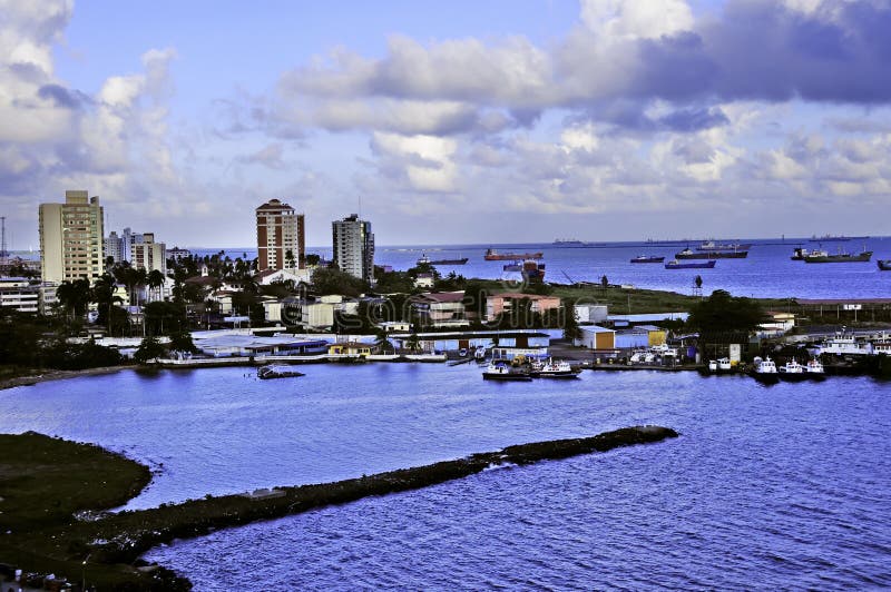Colon Panama stock photo. Image of cargo, ocean, anchored - 19421578