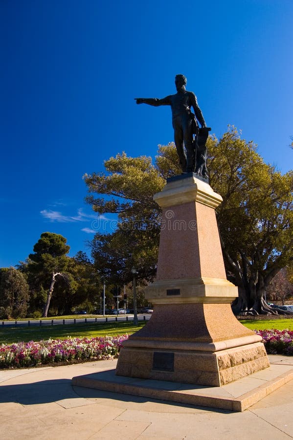 Colonel William Light stock photo. Image of australia, park - 940402