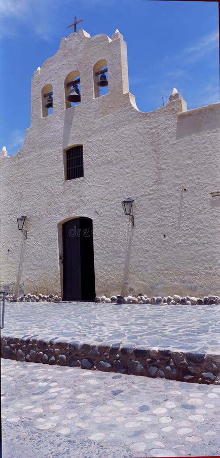 The Colonial Archaeological Museum of Cachi on Argentinas Andes Stock ...