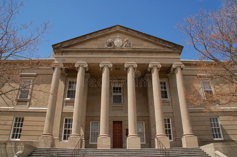 Colonial Building stock image. Image of windows, historic - 2658219