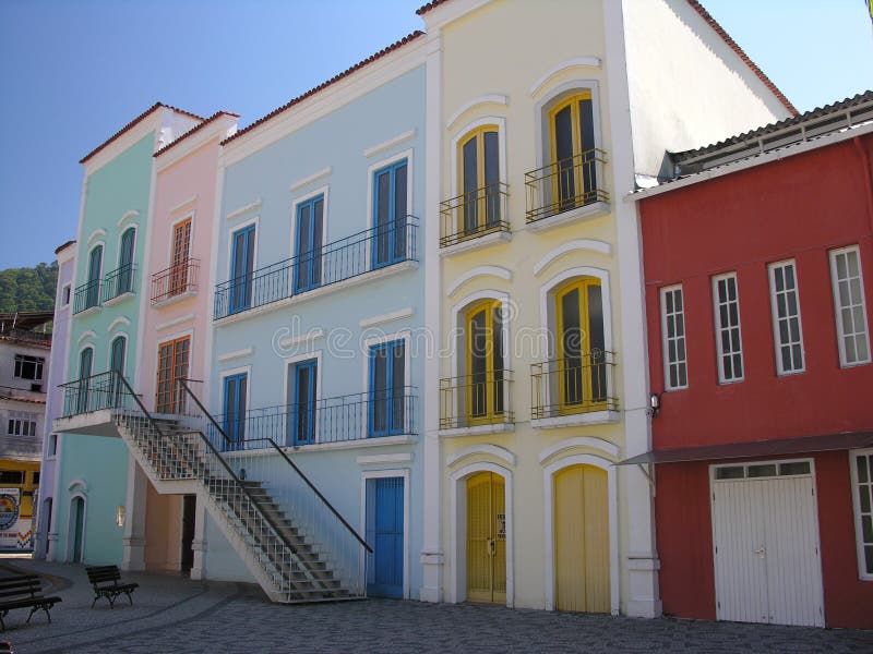 Colonial building stock image. Image of reis, travel, stair - 461007