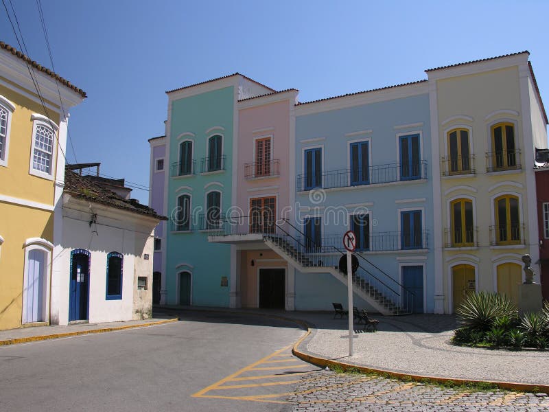 Colonial building stock image. Image of reis, travel, stair - 461007