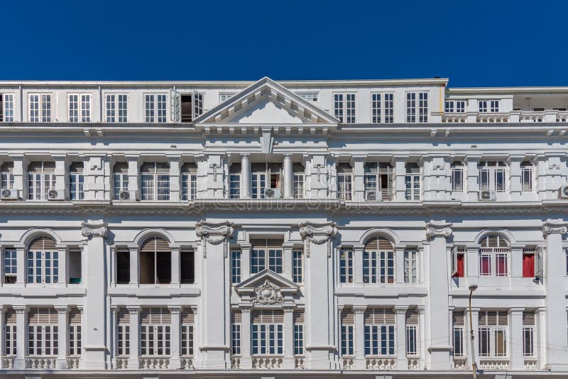Colonial Buildings in the Old Town of Colombo, Sri Lanka Stock Photo ...