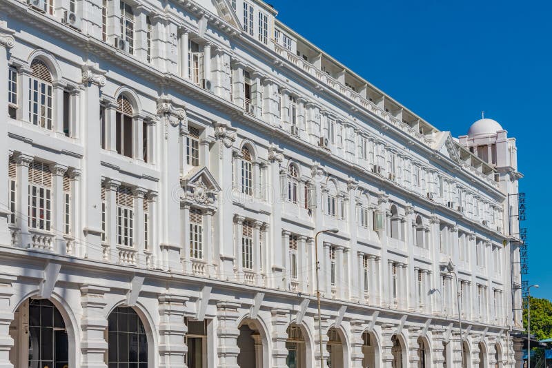 Colonial Buildings in the Old Town of Colombo, Sri Lanka Stock Image ...