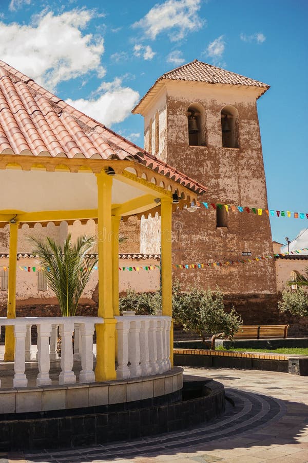 The Colonial Checacupe Bridge is Located on the Ausangate or Pitumayu ...