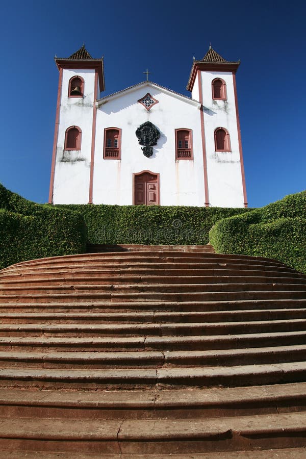 Colonial church stock image. Image of city, landmark - 16783053