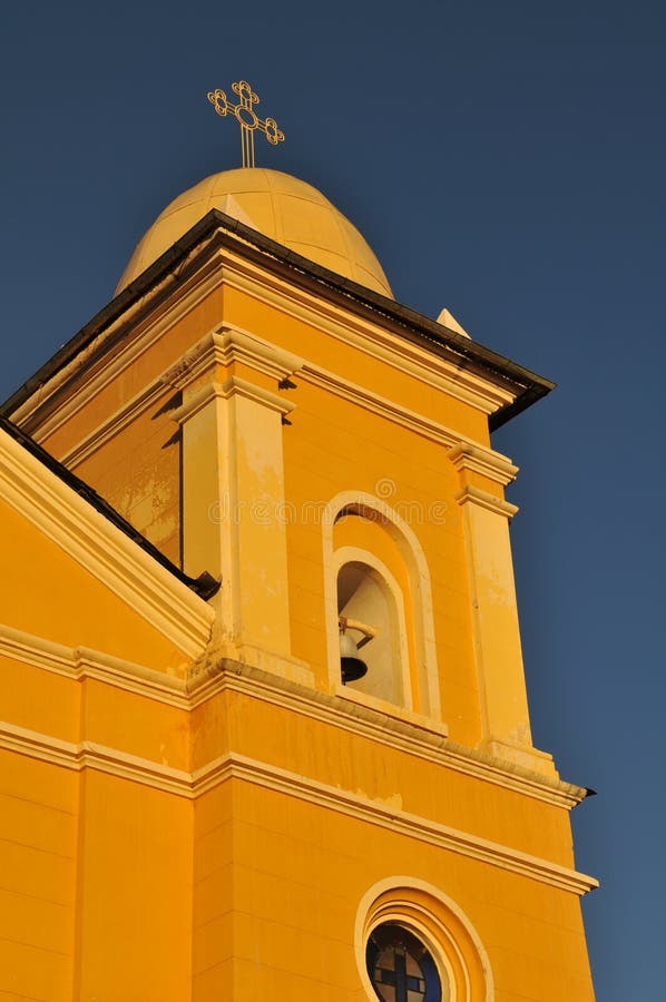 Colonial Church in Cajabamba Town Stock Image - Image of capital ...