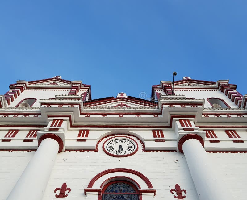 Colonial church stock image. Image of church, architecture - 117059681