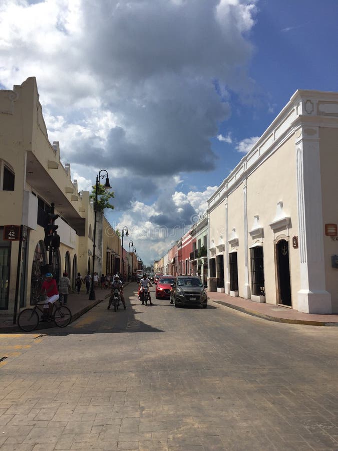 Colonial City in the Country of Guacamole Editorial Stock Image - Image ...