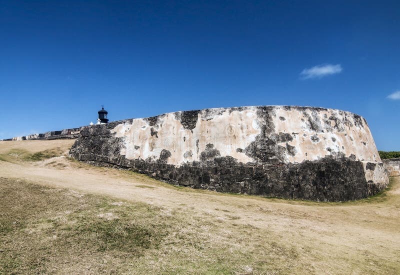 Colonial Fortification stock photo. Image of rock, spaniard - 39935390