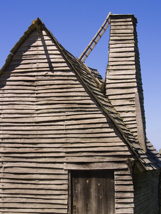 Colonial Hut stock photo. Image of educational, exterior - 10185732