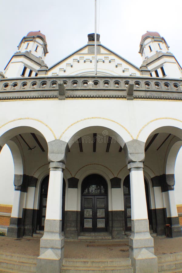 Colonial building stock photo. Image of colonial, java - 139245416