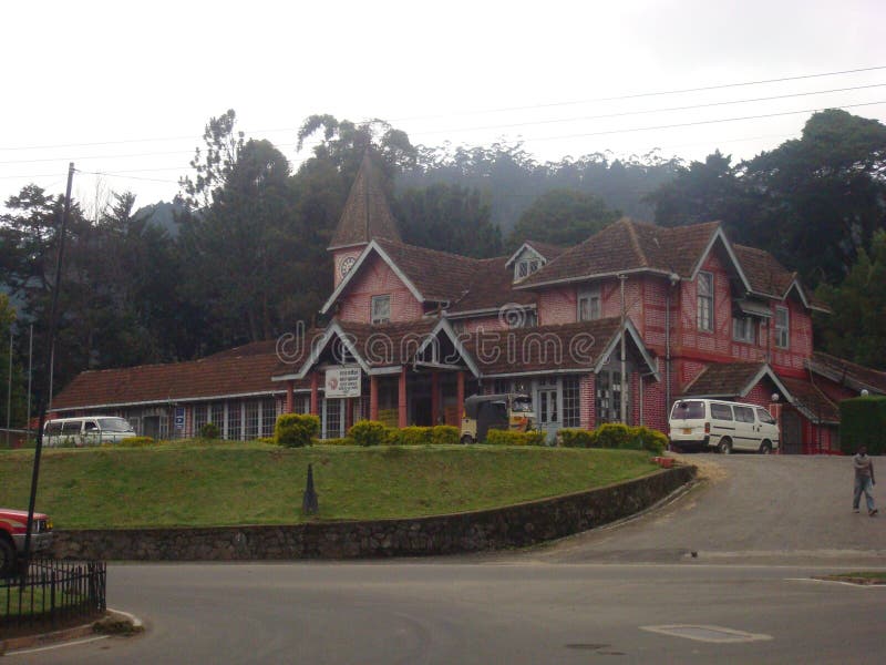 Colonial Post Office in Nuwara Eliya, Sri Lanka Stock Photo - Image of ...