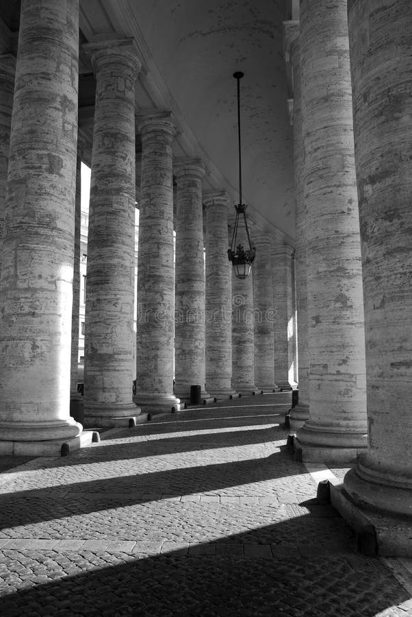 Colonnade stock image. Image of pathway, architecture - 19732055