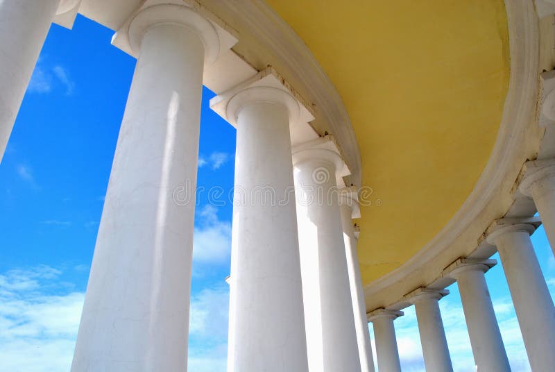 Colonnade stock photo. Image of grand, material, famous - 22063098