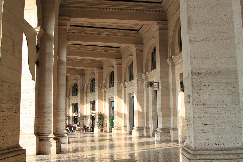 Colonnade stock image. Image of marble, interior, roman - 26732053