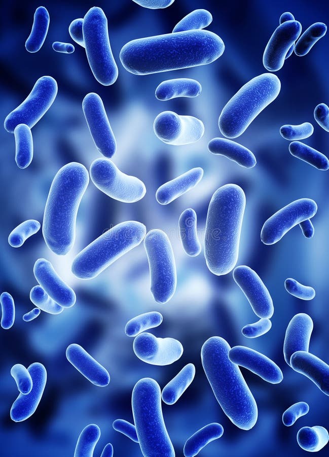 Colony of Pathogenic Viruses Stock Illustration - Illustration of ...