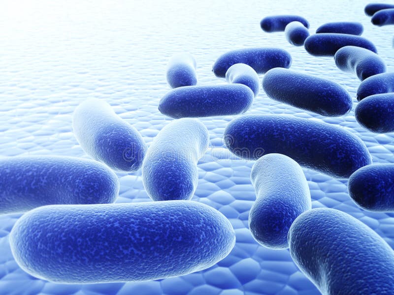 Colony of Pathogenic Viruses Stock Illustration - Illustration of ...