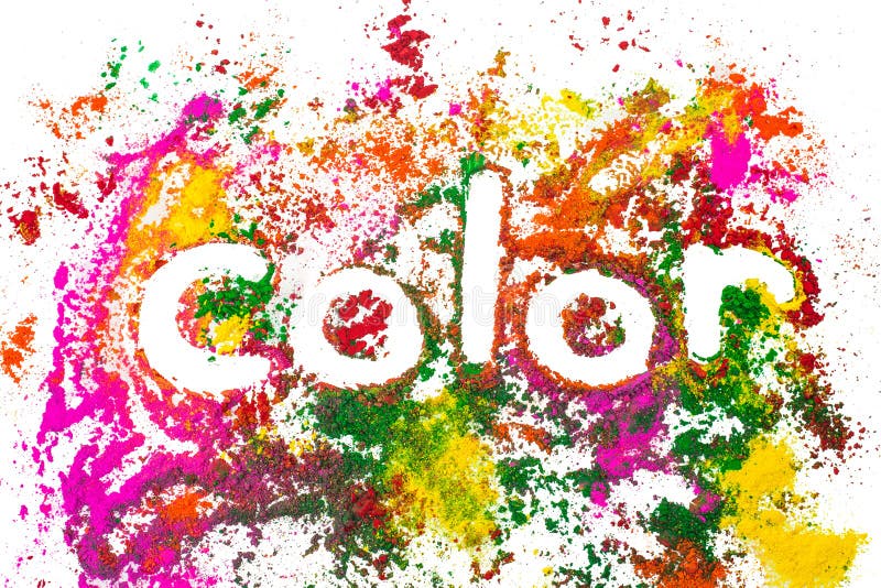 Word Color Rainbow Colors Stock Illustrations – 340 Word Color Rainbow ...