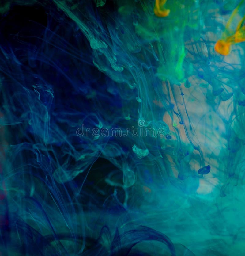 Color Abstract Background Inks In Water Stock Photo - Image of dynamic ...