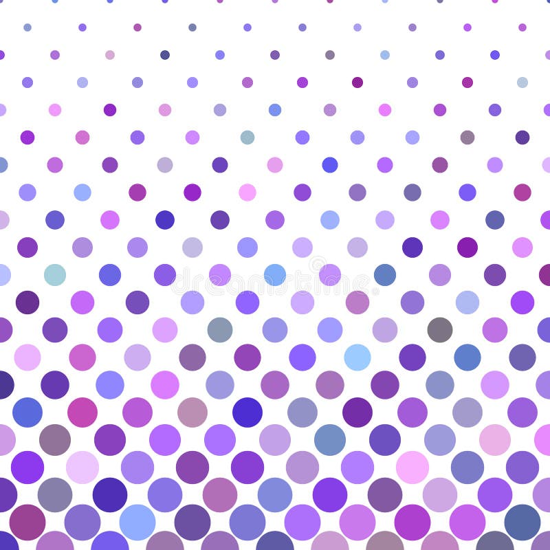 Color Dot Pattern Background - Geometric Vector Graphic from Purple ...