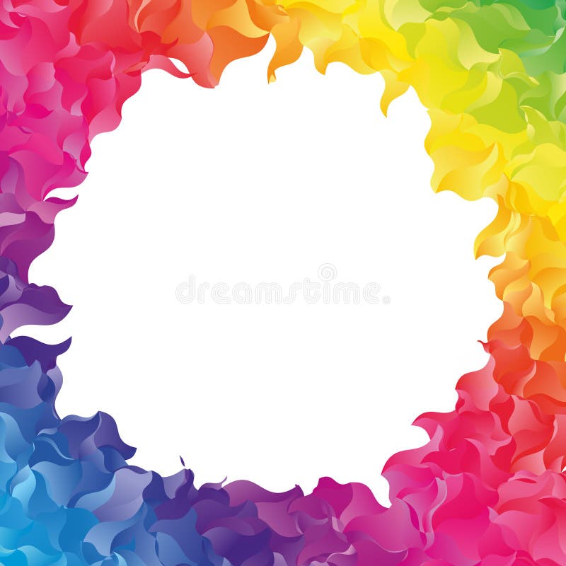 Color Abstract Frame stock vector. Illustration of gradient - 88879104