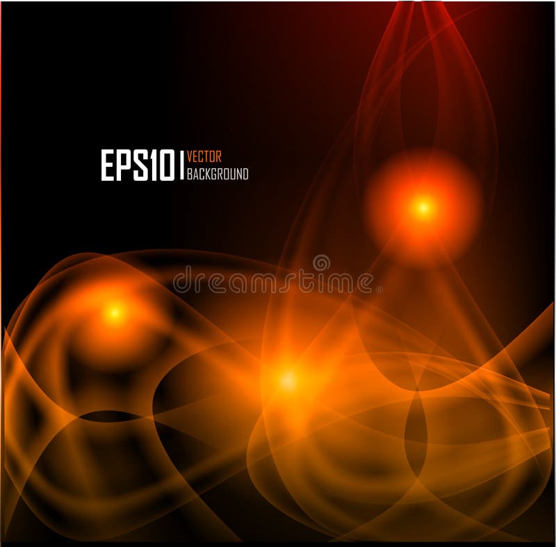 Color Abstract Glowing Background Stock Vector - Illustration of funky ...