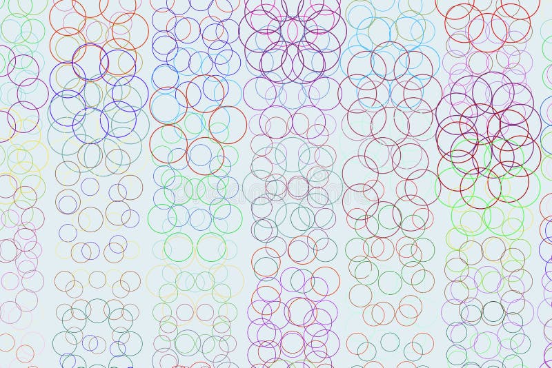 Color Abstract Mixed Pattern Generative Art Background. Repeat ...