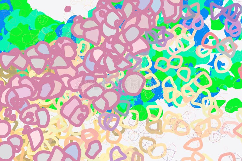 Color Abstract Motion Particle Or Random Pattern Generative Art Background Surface Vector