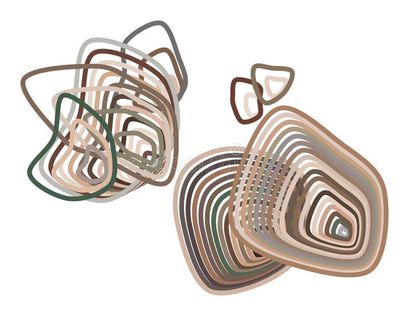 Color Abstract Path Lines Geometric Pattern Generative Art Background ...