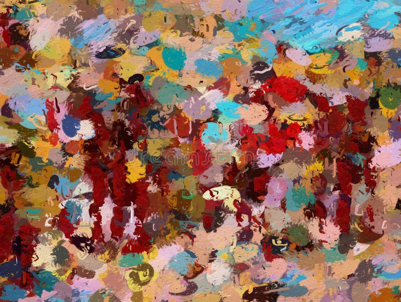 Color Abstract Pattern Background Stock Illustration - Illustration of ...