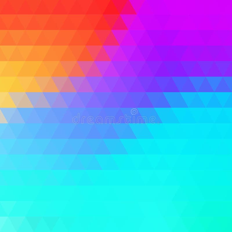 Color Abstract Pattern. Triangle Background. Polygonal Style. Eps 10 ...