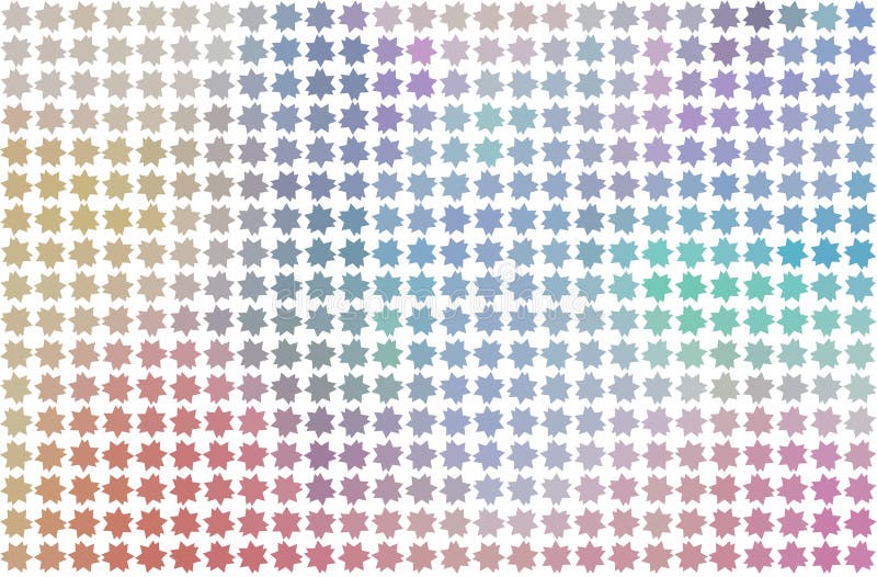 Color Abstract Star Pattern Generative Art Background. Effect, Backdrop ...