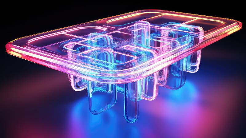 Color Abstract Table Background Stock Illustration - Illustration of ...