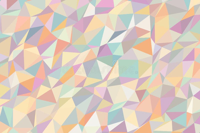 Color Abstract Triangle Strip Pattern Generative Art Background. Repeat ...