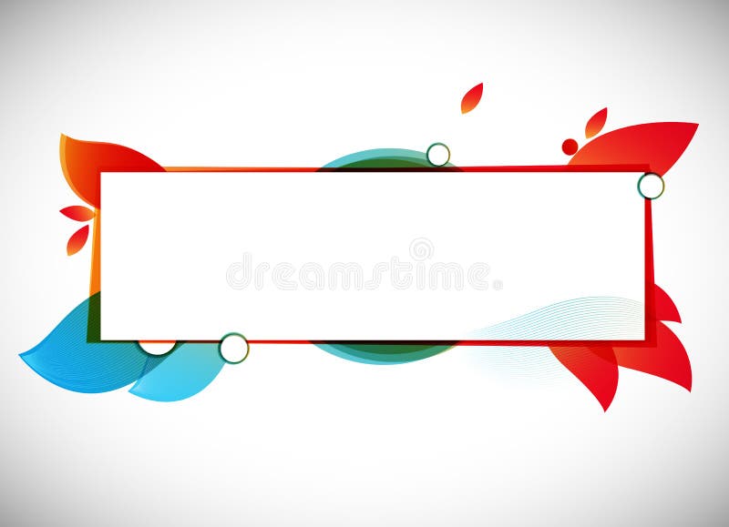 Color Abstract Vector Background / Text Frame Stock Vector ... Color Abstract Vector Background / Text Frame Stock Vector ...