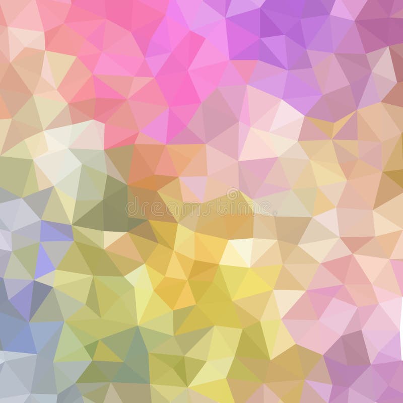 Color Abstract Vector Background. Triangular Pattern. Geometric Design ...