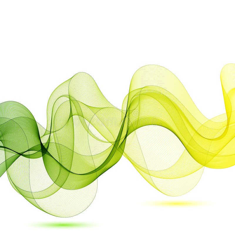 Color Abstract Wave. Sample. Layout. Decor Element. Eps 10 Stock ...