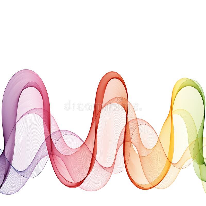 Color Abstract Wave. Vector Design Element. Eps 10 Stock Illustration ...