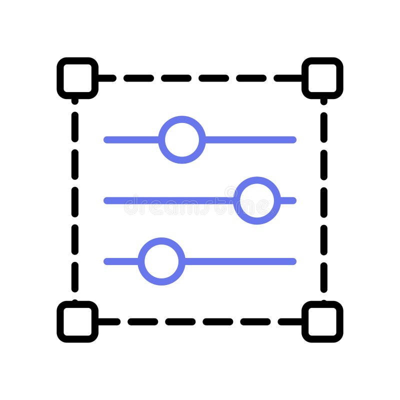 Color Adjustment Vector Design, Color Combination Icon Stock Vector ...