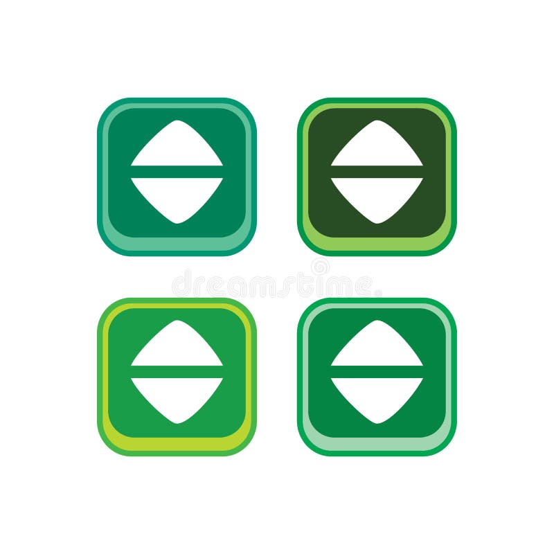 Color App Icon Button Game Asset Theme Stock Vector - Illustration of ...