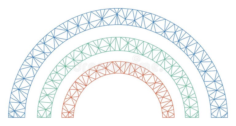 Triangular Network Forms Stock Illustrations – 1,972 Triangular Network ...