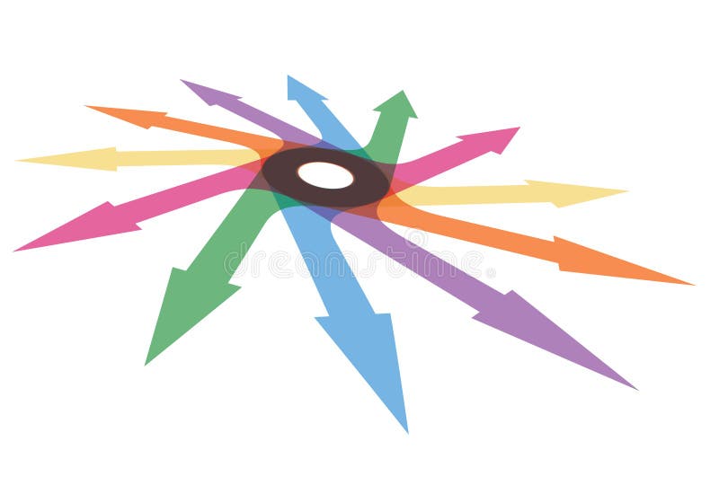 Color arrows stock vector. Illustration of rewind, iconpack - 49166752