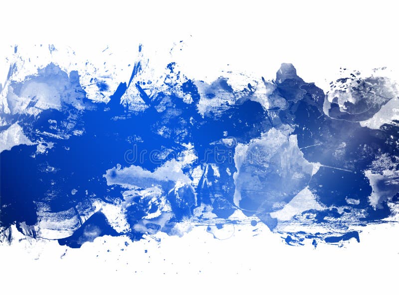 Color Azul Abstracto Sobre Fondo Blanco Stock de ilustración ...