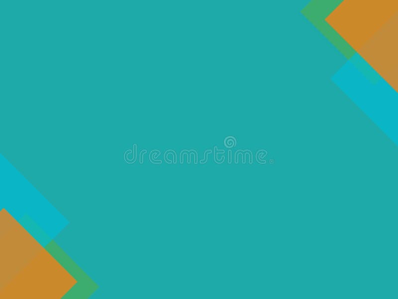 Color Background with a Combination of Simple Shapes in the Corner ...