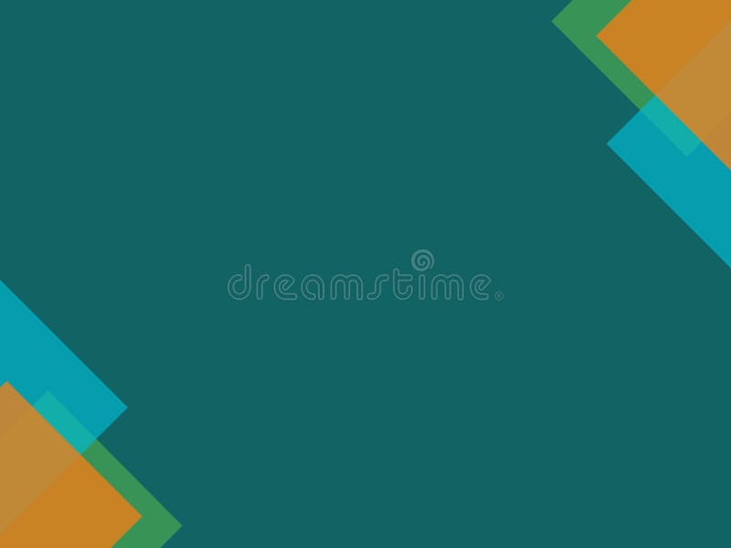 Color Background with a Combination of Simple Shapes in the Corner ...