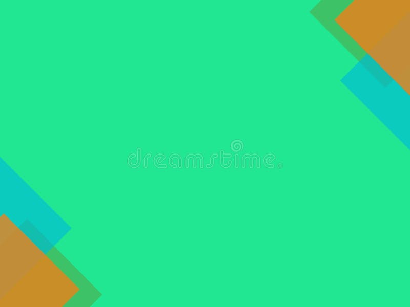 Color Background with a Combination of Simple Shapes in the Corner ...