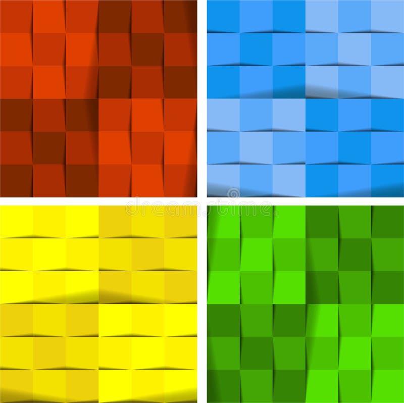 Color Background with Squares. Stock Vector - Illustration of ...